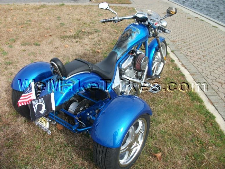 Honda Fury Trike Conversion 13 Honda Goldwing GL 1800 F6B Front Motor